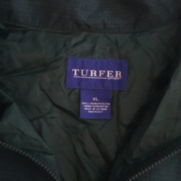 Turfer | Jackets & Coats | Turfer Mens Hunter Green Pullover ...